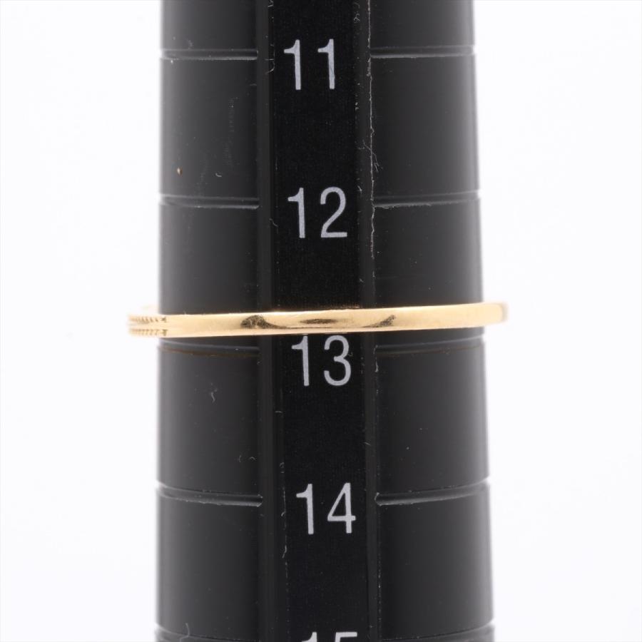 agete アガット agete ダイヤモンド リング K18YG 0.04ct #13 : ALLU Yahoo!ショップ - 通販 - Yahoo!ショッピング