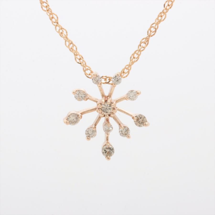 アガット ダイヤ ネックレス K10(YG) 1.2g 0.13 : oz028468 : ALLU Yahoo!ショップ - 通販 - Yahoo!ショッピング