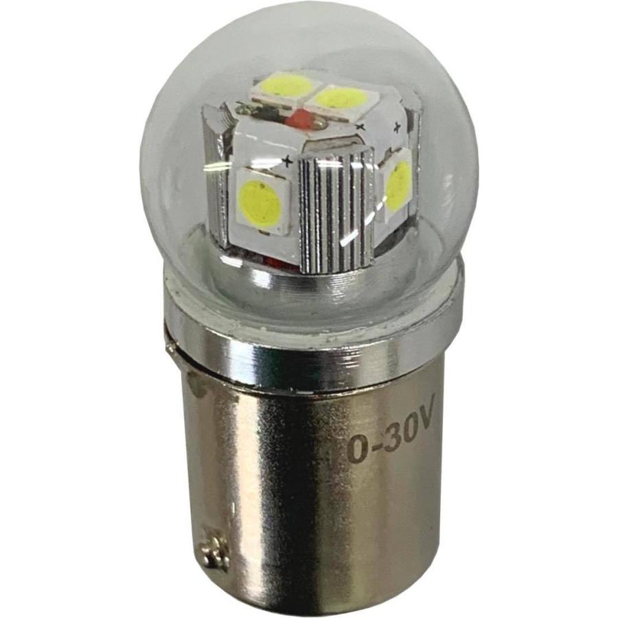 LED6 ルミナスショートバルブ（Luminous short Bulb） 【無極性】 12V/24V共用 ホワイト :3073605:トラックアート歌麿Yahoo!店 - 通販 ...
