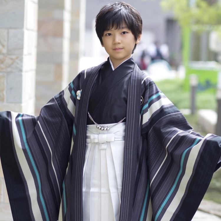 袴 レンタル 小学生 男子 着物 男児 セット 九重 古典柄 レトロ 袴 レンタル 小学生 男子 着物 男児 セット 九重 古典柄 レトロ
