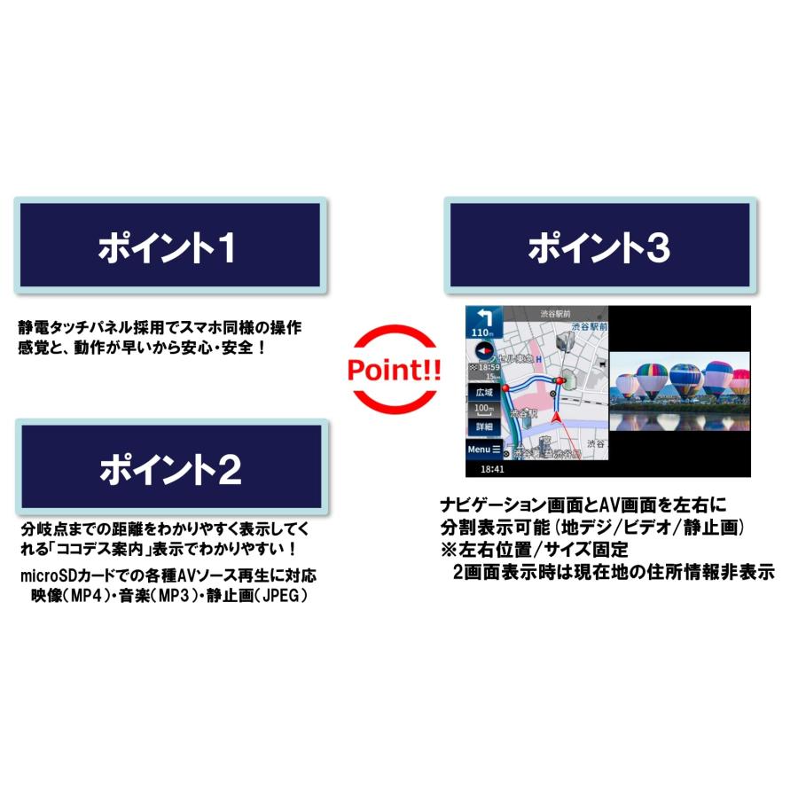ケンウッド ポータブルナビ 5インチ EZ-550 2021年モデル ワンセグチューナー 衛星測位システム&3Dセンサーによる高精度自車位置 : 20240619095014-00602 ...