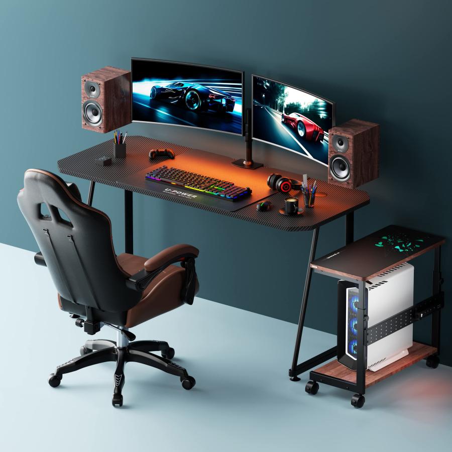 U-POWER ゲーミングデスク 日本メーカー監修 パソコンデスク 幅 U-POWER ゲーミングデスク 日本メーカー監修 パソコンデスク 幅