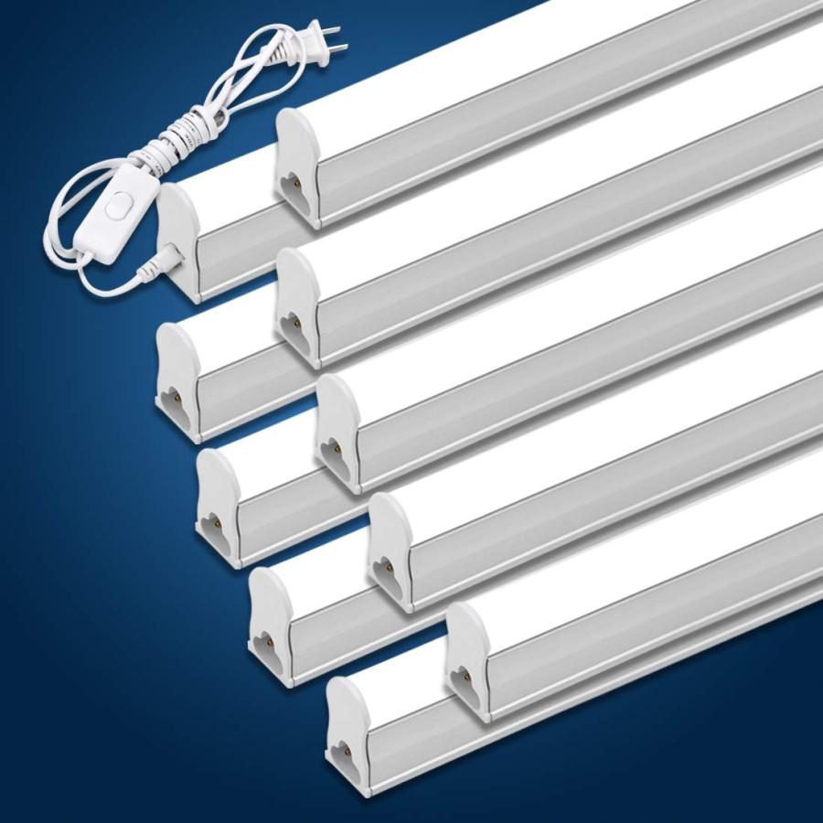 SD Light LED蛍光灯 40W形 T5 器具一体型LED蛍光灯 18W 昼白色 120cm バーライト スイッチ付き10本入り : utilityfactory雑貨ショップ - 通販 ...