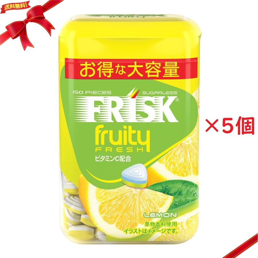 FRISK フリスク フルーティフレッシュ ボトル レモン 105g × 5個 : 雑貨直販店ユートピア - 通販 - Yahoo!ショッピング