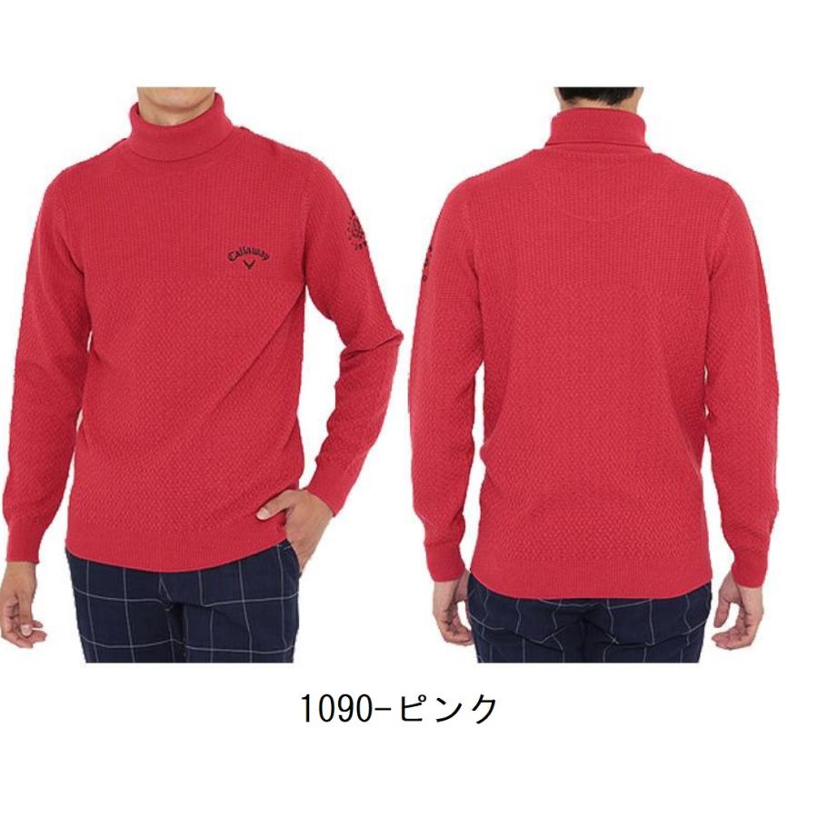 Callaway 在庫処分！ 送料無料！ キャロウェイキャロウェイ 【Callaway】 メンズ タートルネック セーター C21218109 M ピンク 【2373】 : MATA打太郎 ...