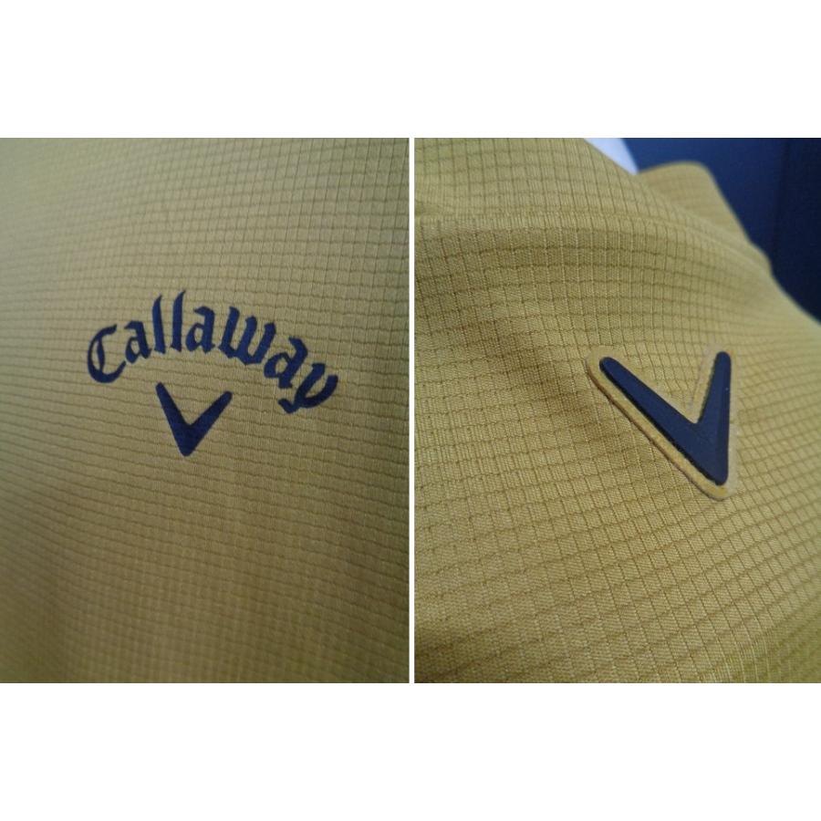 Callaway キャロウェイ 【Callaway】 メンズ ラインデザイン 半袖 モックネックシャツ 241-1134522 ベージュ LL 【2437】ネコポス対応 : MATA打太郎 ...