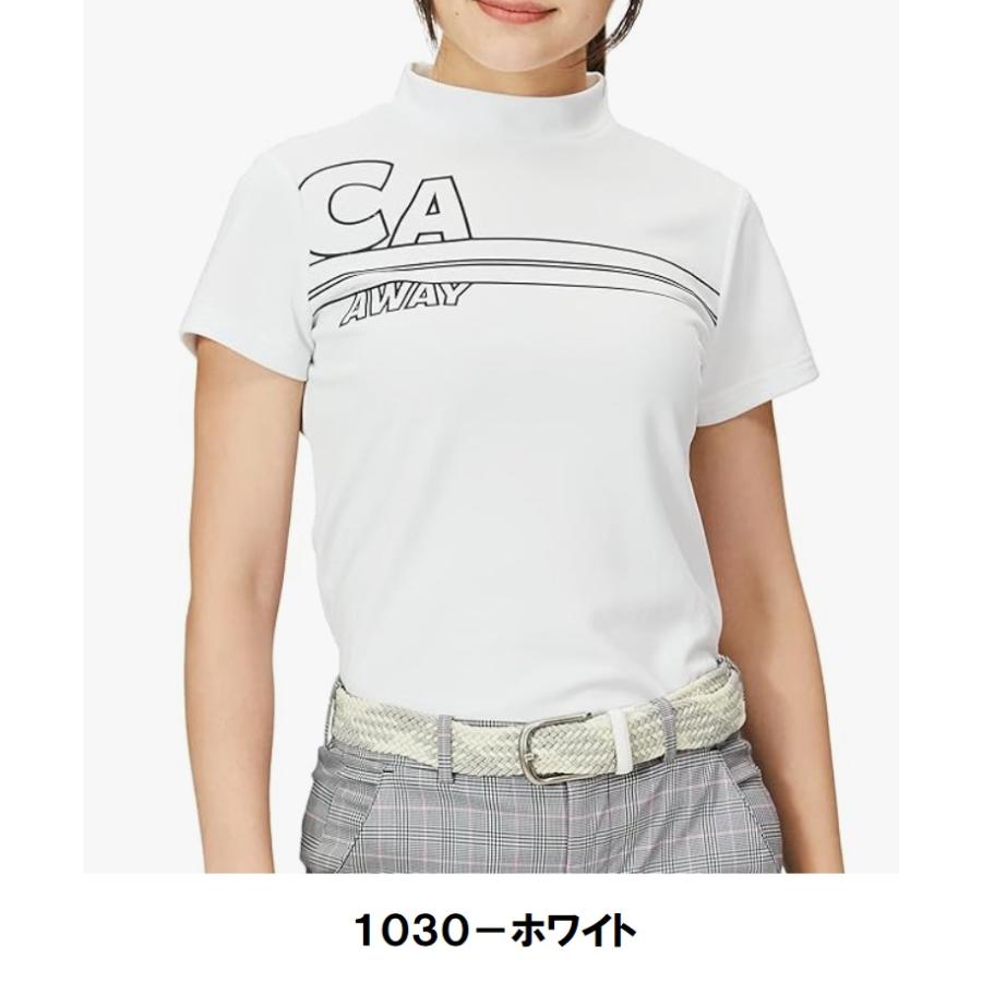 Callaway キャロウェイ 【Callaway】 レディース ストレッチ モックネック 半袖シャツ C22234201 L ホワイト 【2515】ネコポス対応 : MATA打太郎ゴルフ ...