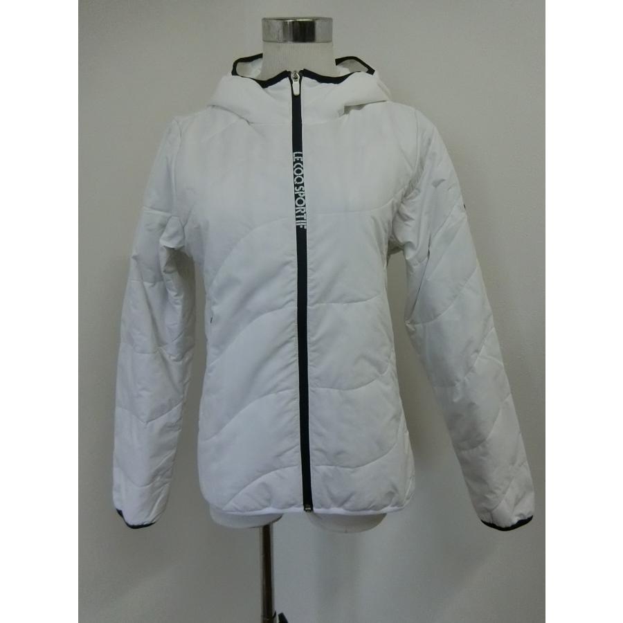 le coq sportif（ルコックスポルティフ） ルコック 【le coq sportif 】 レディース 中綿 ブルゾン パーカー QGWWJK01 ホワイト L 【2622 ...
