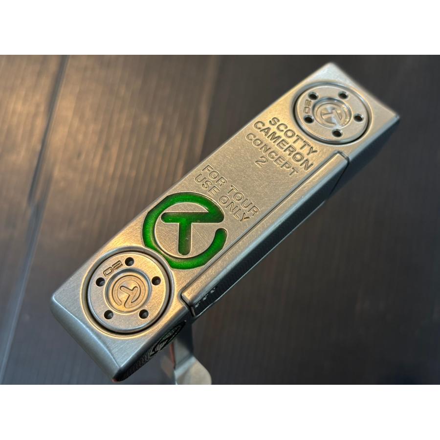 SCOTTY CAMERON 期間限定値下げ Tour Concept 2 in SSS サークルT GSS inlay 34インチ COA ...