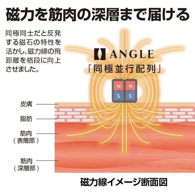 アングル e.モデル 01 ネックレス ピュアゴールド ANGLE e.MODEL NECKLACE AE N 磁気ネックレス 50mT 医療機器 日本製 健康 アクセサリー 男女兼用 M L ...