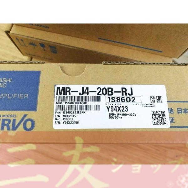 新品 MR-J4-20B-RJ 6ヶ月保証 : 三友ショップ - 通販 - Yahoo!ショッピング
