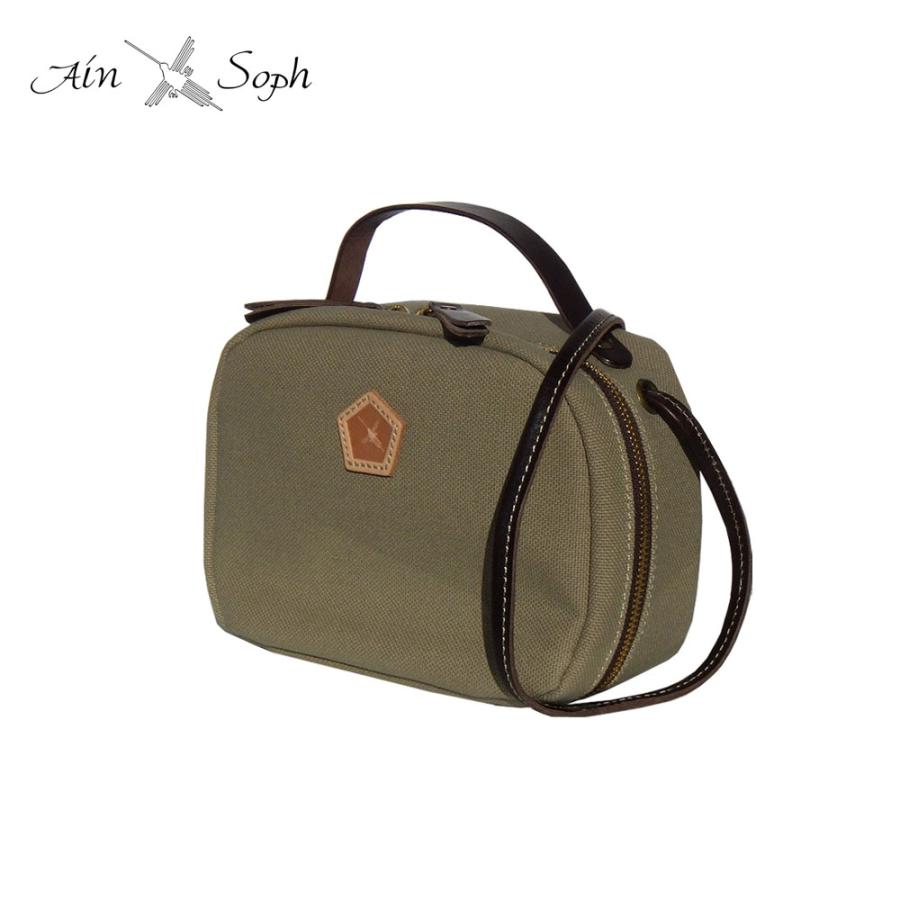 Ain Soph AIN SOPH アインソフ 撥水キャンバス ショルダーバッグ ミニショルダー ASE1568-WRC : バッグショップさかもと - 通販 - Yahoo!ショッピング
