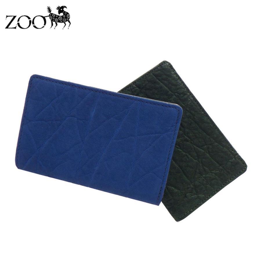 ZOO（レザー） ZOO ズー 象革 ミディアムウォレット 二つ折り財布 ZMW-020 : バッグショップさかもと - 通販 - Yahoo!ショッピング