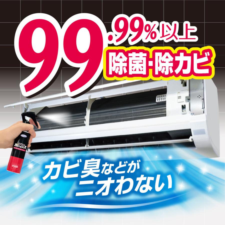 UYEKI（ウエキ） エアコンカビ取りスプレー エアコンカビトルデス 120ml 防カビ 消臭 除菌 フィルター 洗浄 掃除 公式 爆買 ...