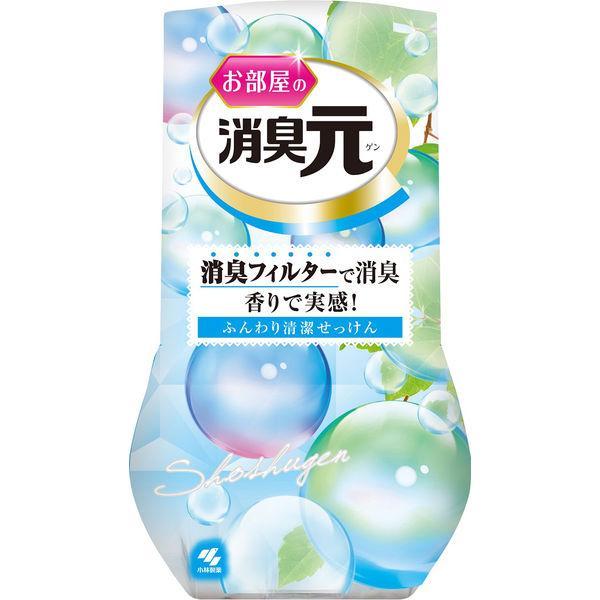 小林製薬 お部屋の消臭元 ふんわり清潔せっけん 400ml/消臭元 芳香剤 部屋用 : Vドラッグ2号店 - 通販 - Yahoo!ショッピング