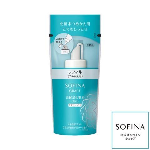 SOFINA ソフィーナグレイス 高保湿化粧水（美白）とてしつ つめかえ/ 化粧水 : Vドラッグヤフー店 - 通販 - Yahoo!ショッピング