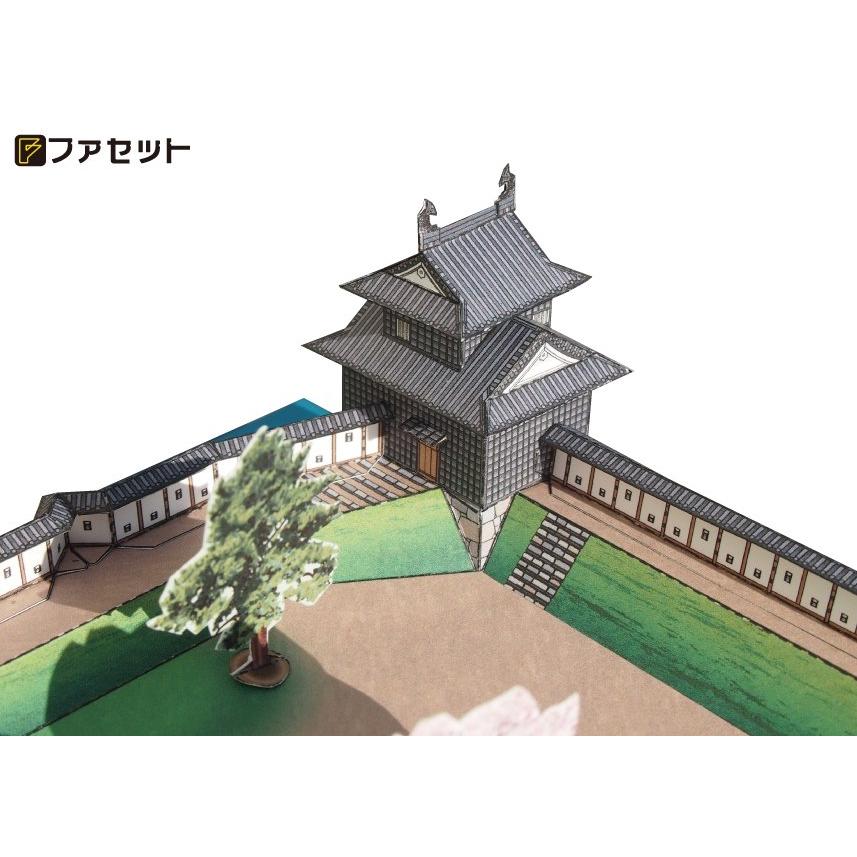 ペーパークラフト ファセット 日本名城シリーズ1/300 復元 西尾城 M47 送料無料 : 岐阜関刃物工房V.ROAD Yahoo店 - 通販 - Yahoo!ショッピング