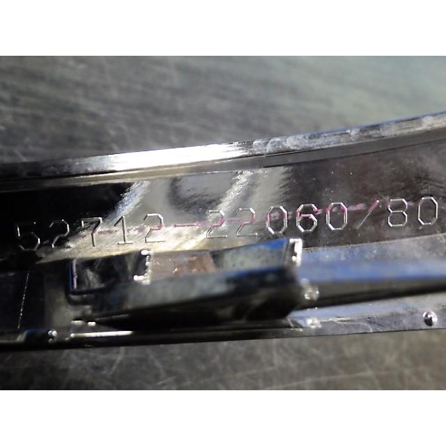 S732 マークX GRX130 GRX135 後期 右 フロントバンパー メッキモール 52712-22060/80 : V TRUST ...