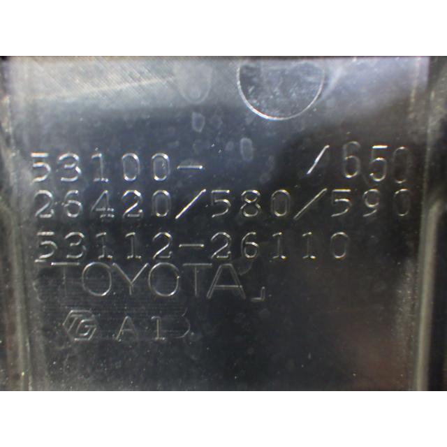 G386 ハイエース 200 後期 5型 標準 メッキ グリル ミリ波レーダーカバー付 53100-26420/580/590/650 53112-26110 : V TRUST - 通販 ...