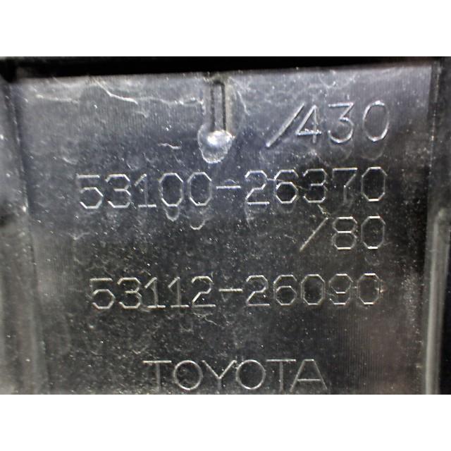 G010 ハイエース 200 後期 4型 標準 グリル 53100-26370/80/430 53112-26090 純正品 : V ...