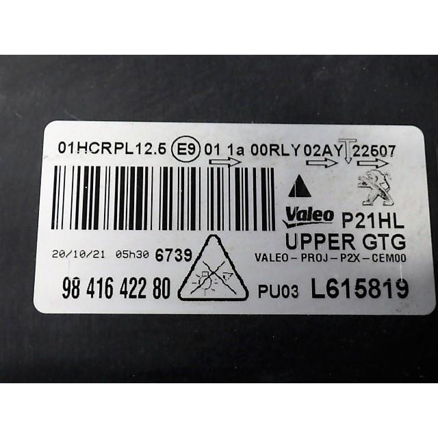 3462 プジョー 208 P21 左ライト LED 98 416 422 80 L615819 美品 : V TRUST - 通販 - Yahoo!ショッピング