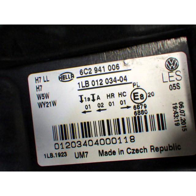 1582 ポロ 6R 後期 右ライト ハロゲン 6C2 941 006 フォルクスワーゲン 良品 :v202402011736:V TRUST ...