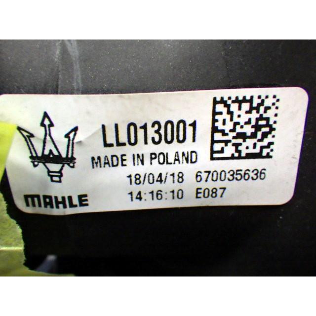 S251 マセラティ ギブリ クアトロポルテ レヴァンテ インタークーラー LL013001 670035636 マセラッティ 純正品 : V ...