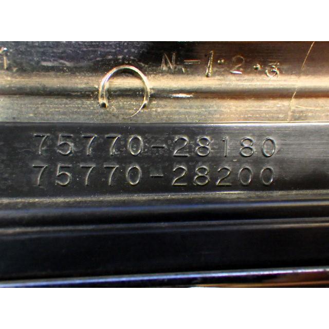 L443 ノア エスクァイア 80 後期 Si フードモール ボンネットモール フロントガーニッシュ グリル 75770-28180 ...