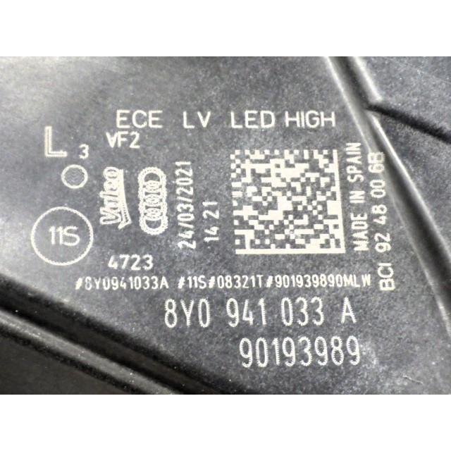 1023 アウディ A3 8Y 左ライト LED コンピューター付 8Y0 941 033 A レンズ美品 : V TRUST - 通販 ...