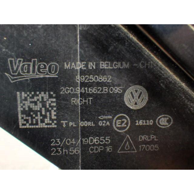 S611 ポロ AW 前期 右フォグ LED 2G0.941.662.B 89250862 フォルクスワーゲン 点灯OK 美品 : V ...