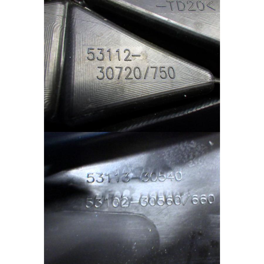 L594 クラウンスポーツ AZSH36W ロアグリル フロントバンパーグリル 53112-30720/750 53113-30540 ...