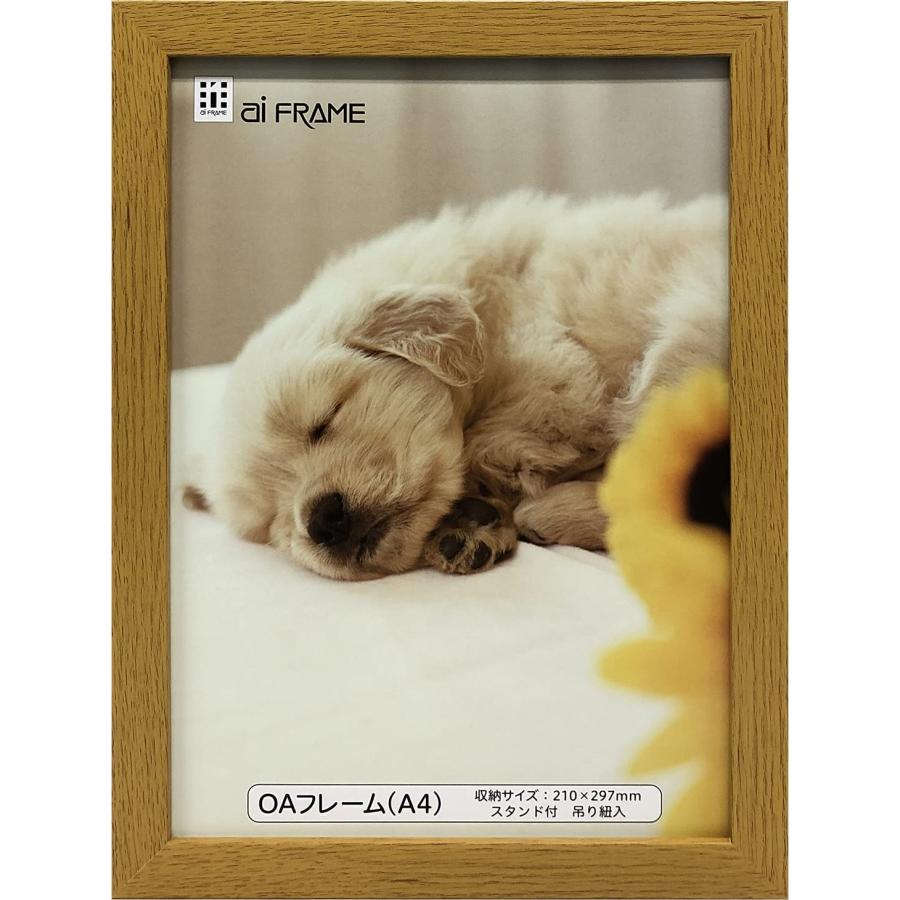 イワタ ai FRAME OAフレーム A4 ピンク/ブラウン/ナチュラル/ホワイト JOA-A4 額縁 : 額縁・アルバム・雑貨の老舗 万丈 ...