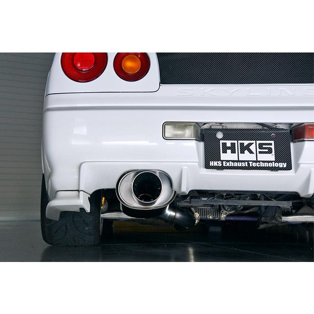 HKS スカイラインGT-R (GF-BNR34) Super Turbo Muffler URBAN MATTE EDITION ...
