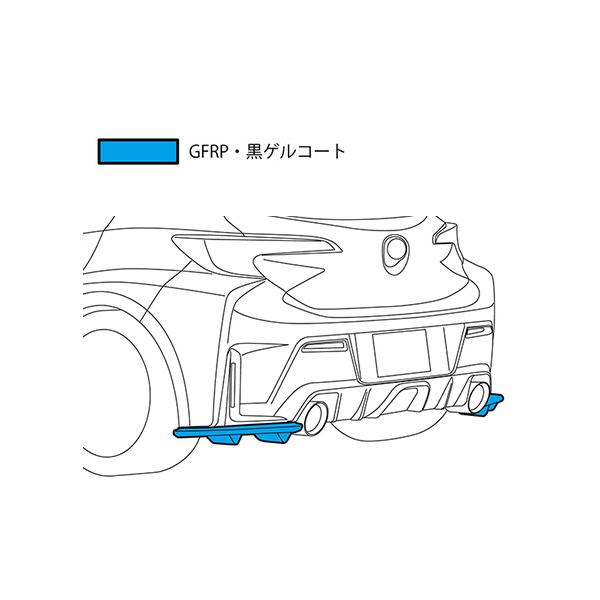 HKS GRカローラ(GZEA14H) リアスポイラー BODY KIT TYPE-S GR COROLLA / 53004-AT033 ボディキット エアロ パーツ : V-VISION ...