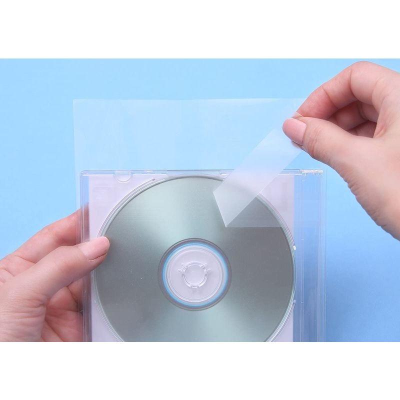 CD/DVDスリム用OPP袋 本体側密着テープ付 国産100枚 : 20230414123543-01970 : V-WEST - 通販 - Yahoo!ショッピング