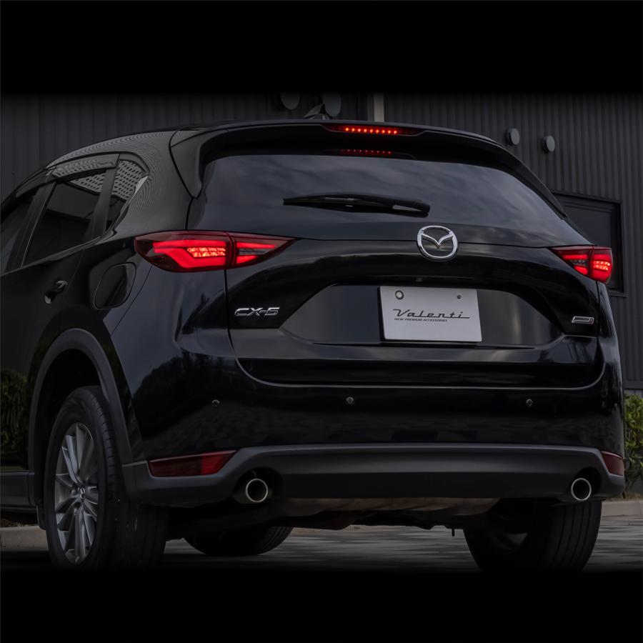 ヴァレンティ マツダ CX-5 KF系【前期型】 Valenti ジュエル LED テールランプ ULTRA OEA シーケンシャル 流れるウインカー 保安基準適合 Eマーク取得 1年保証 ...