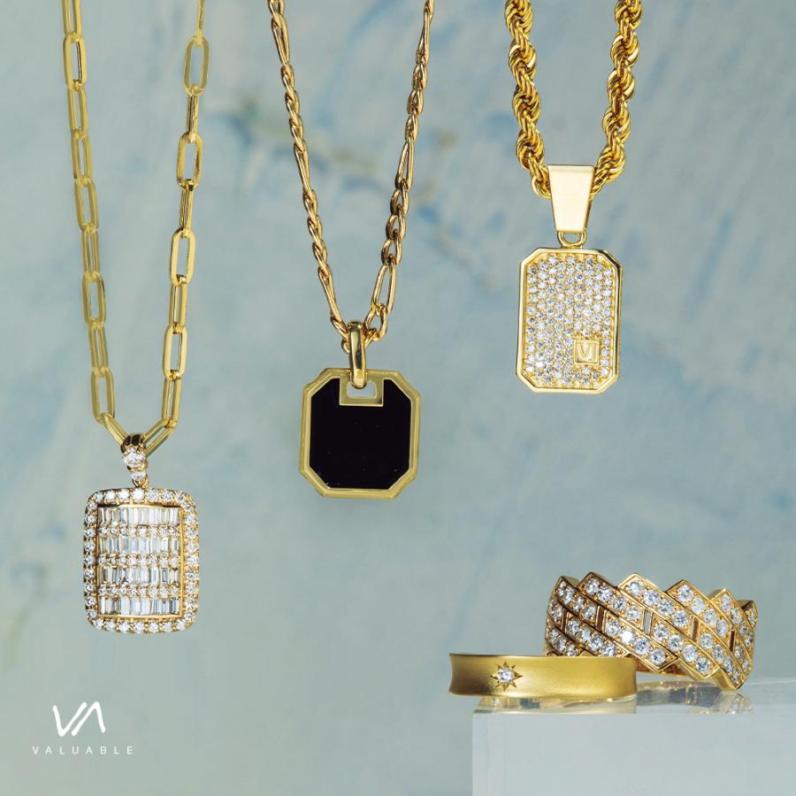 18金 メンズ ネックレス 18k イエローゴールド 「idios パイプ 18金 メンズ ネックレス 18k イエローゴールド 「idios パイプ