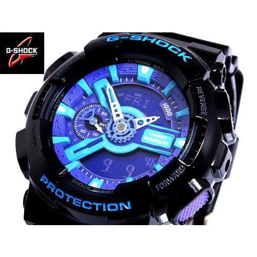CASIO【カシオ】G-SHOCK ハイパーカラーズ デジアナ メンズ腕時計GA110HC-1A : バリューセレクトショップ - 通販 ...