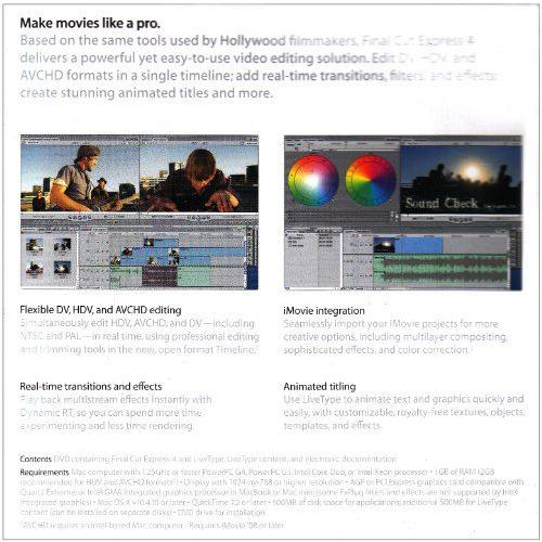 Final Cut Express 4 : バリューセレクトショップ - 通販 - Yahoo!ショッピング