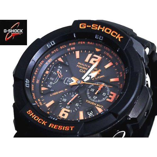 CASIO【カシオ】G-SHOCK スカイコックピット アナログ メンズ腕時計GW3000B-1A : バリューセレクトショップ - 通販 ...