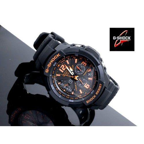 CASIO【カシオ】G-SHOCK スカイコックピット アナログ メンズ腕時計GW3000B-1A : バリューセレクトショップ - 通販 ...