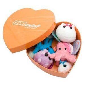 Giant Microbes - Heart Warming Mini Microbe Box (5 Mini Microbes) ぬいぐるみ ...