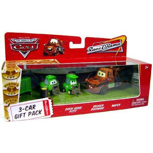 ディズニー / ピクサー CARS Movie 1:55 Die Cast Car Race-O-Rama 3-Car Gift Pack ...