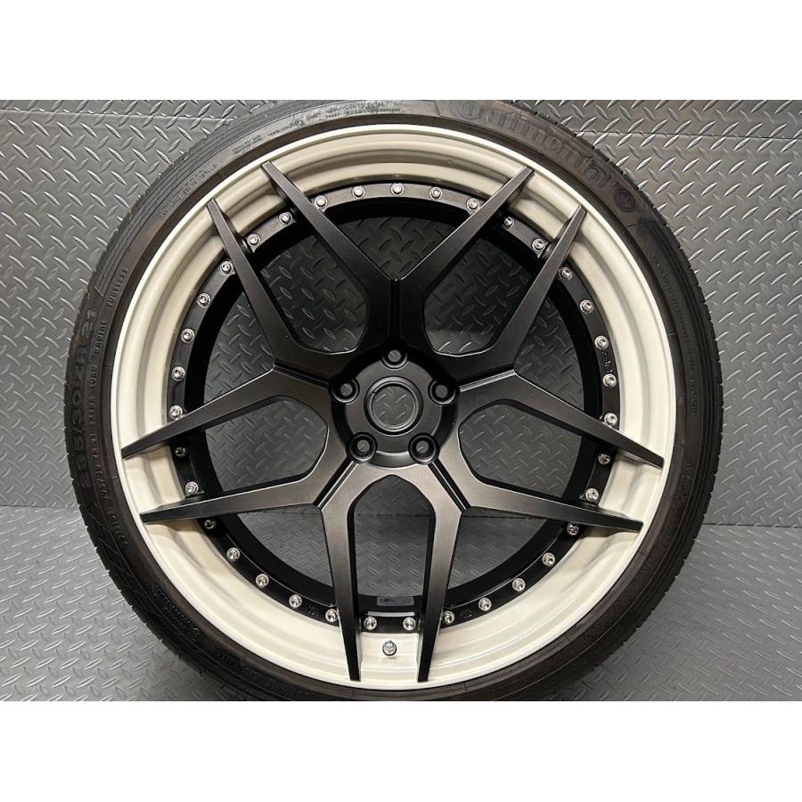 【中古】フェラーリ458 BC FORGED 20x9J+30 21x11J+40 5穴114.3 コンチネンタル スポーツコンタクト 245 ...