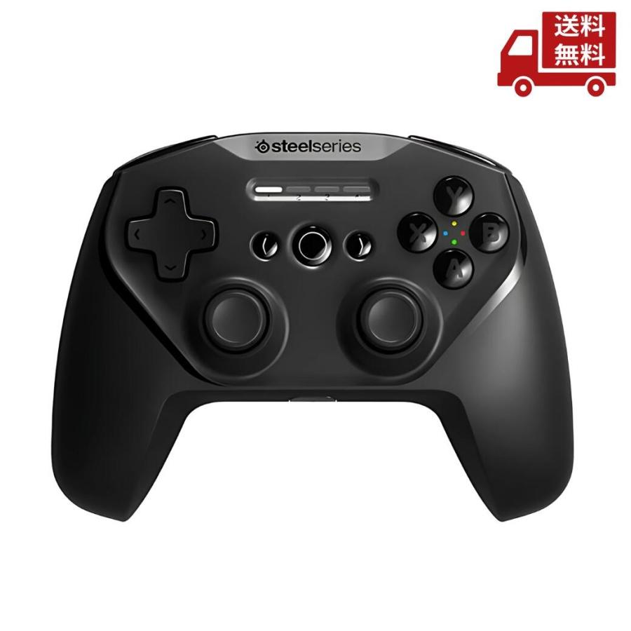 SteelSeries ☆ STEELSERIES スティールシリーズ 69076 Stratus+ 黒 送料無料 : ハッピーライフスタイルショップ - 通販 - Yahoo!ショッピング