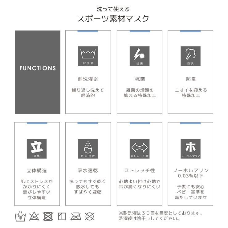 マスク 冷感 デビルマン EITORE エイトワール ブラック DEVILMAN スポーツ素材 接触冷感 防臭・抗菌 何度でも洗える ポリエステルマスク 立体型 : Value Market ...