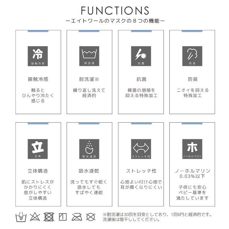 マスク 冷感 洗える 立体 EITORE エイトワール パステルピンク レギュラーサイズ M スポーツ素材 接触冷感 防臭・抗菌 血色マスク ポリエステルマスク 個包装 : Value ...
