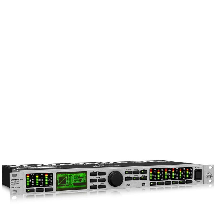 Behringer ULTRADRIVE PRO DCX2496 Ultra-High Precision Digital 24-Bit/96 ...