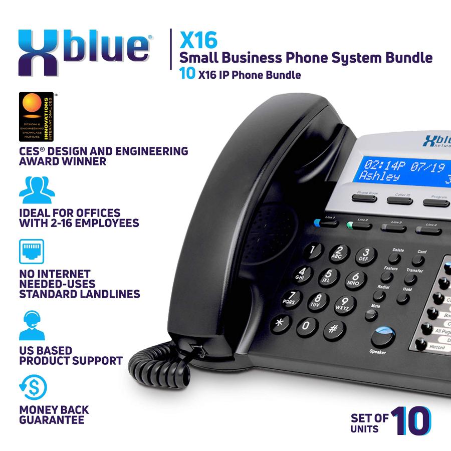 Xblue 電話 XB1610CH ブラック :B0849JDKGS:バリューセレクション - 通販 - Yahoo!ショッピング