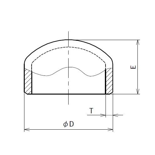 フローバル 2"(50A) ステンレス突合せ溶接管継手 キャップ Sch10S SUS304W B-CA-10S-2" : ステンレス継手.com - 通販 - Yahoo!ショッピング